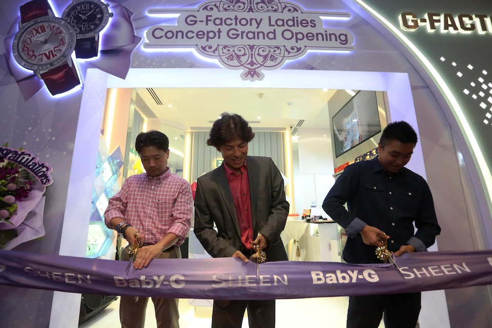 World's First Casio G-Factory Ladies Concept Stores Opens - METROPOLITANT
