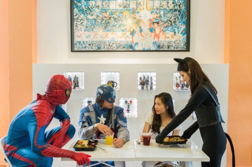 Singapore's First Superhero Cafe - Superhero Concept - METROPOLITANT