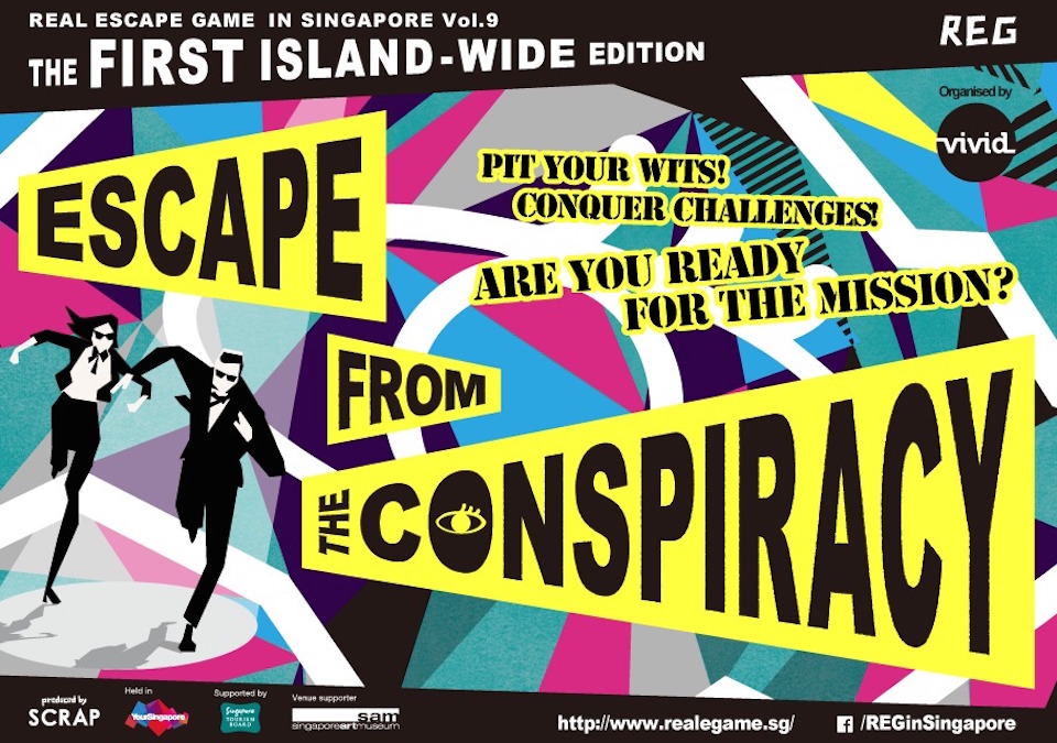 Real Escape Game (REG) Vol. 9 - Escape From The Conspiracy - METROPOLITANT