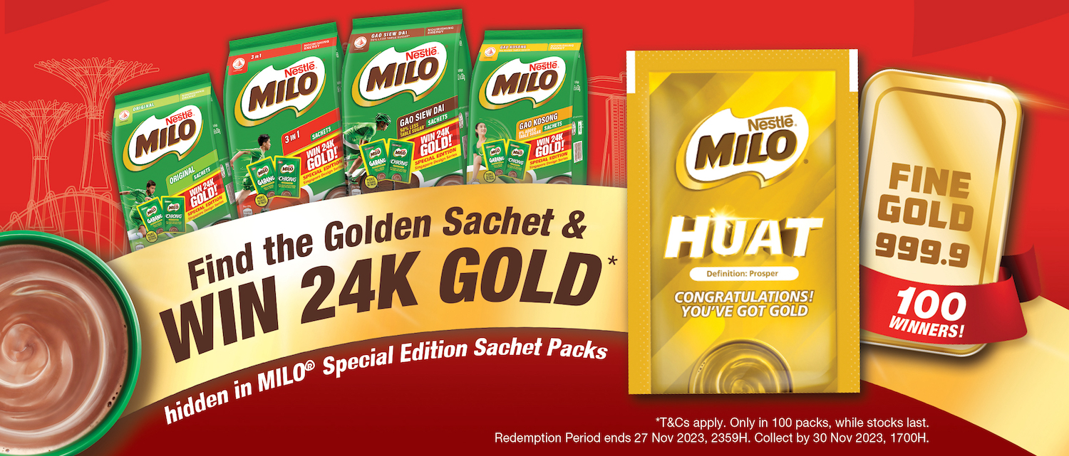 UNLEASH YOUR SINGAPOREAN ENERGY WITH MILO® SPECIAL EDITION SACHETS: A ...