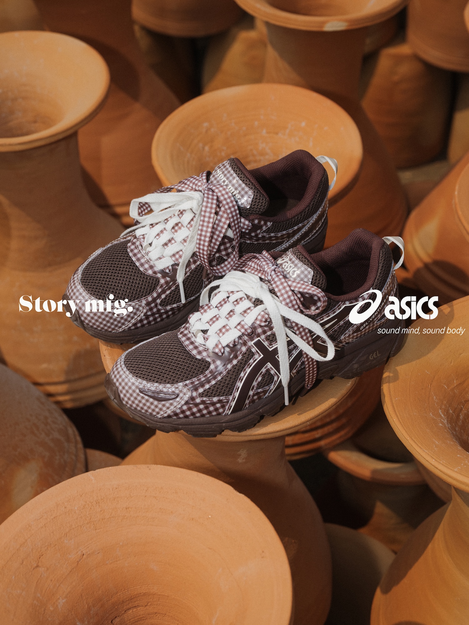 ASICS X STORY MFG. GEL-VENTURE 6: A SLOW FASHION STATEMENT IN MOTION ⋆ ...